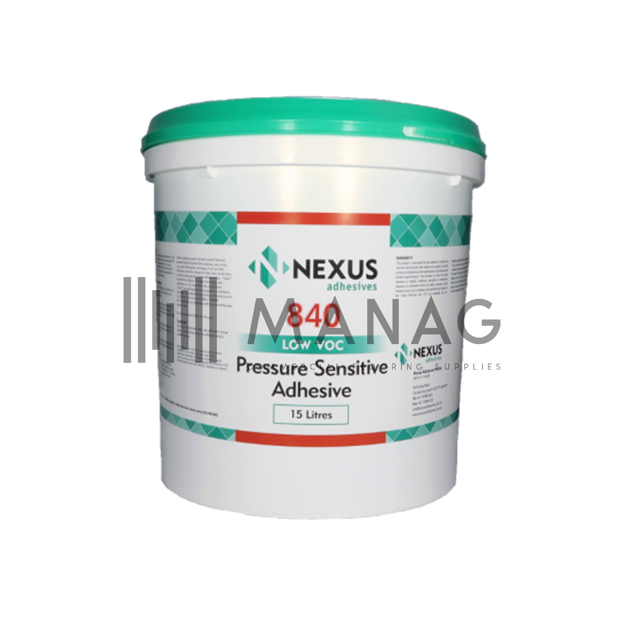 Nexus 840 Super Pressure Sensitive Adhesive 15L – Manag Distributors