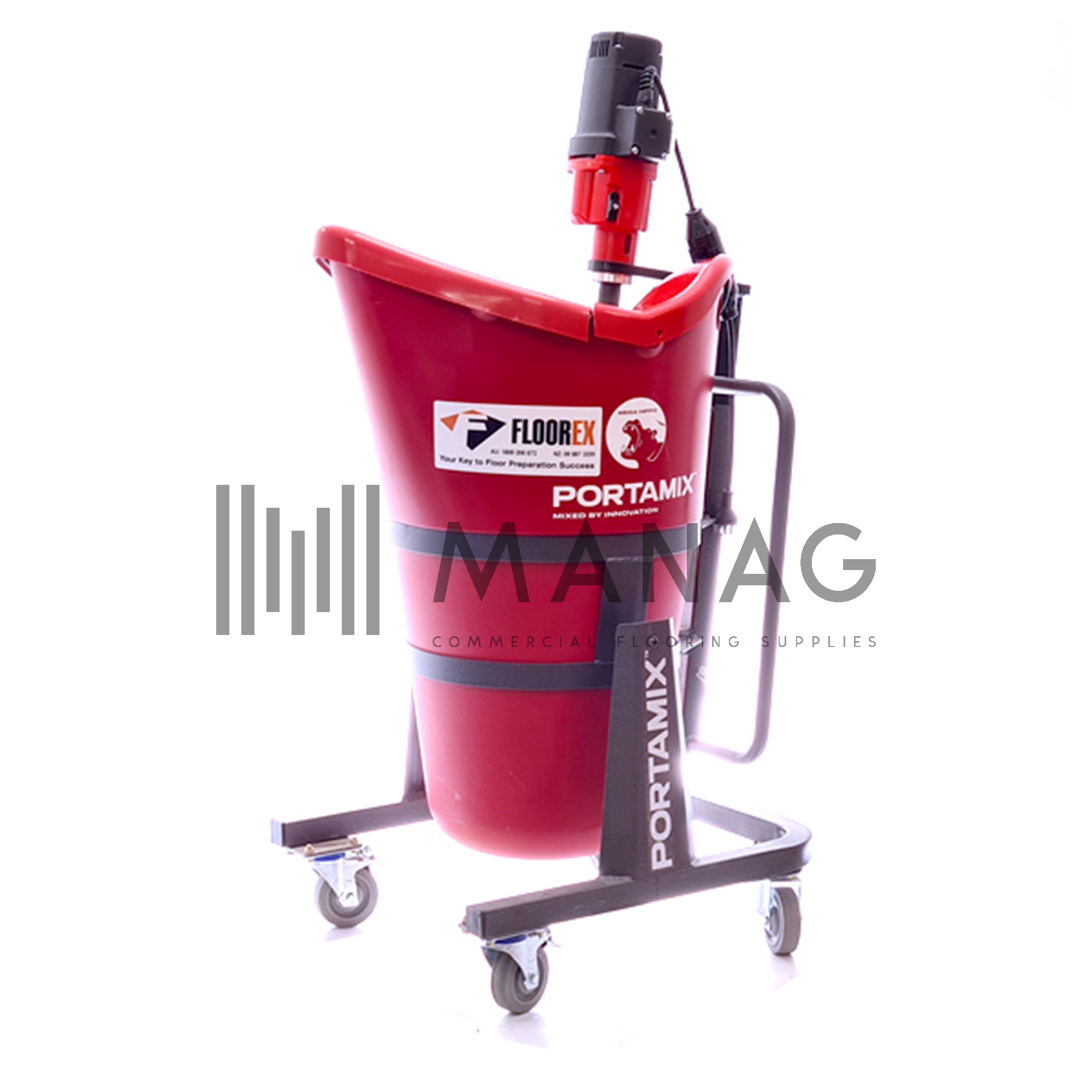 Portamix 80L Mega Hippo Screed Mixer – Manag Distributors
