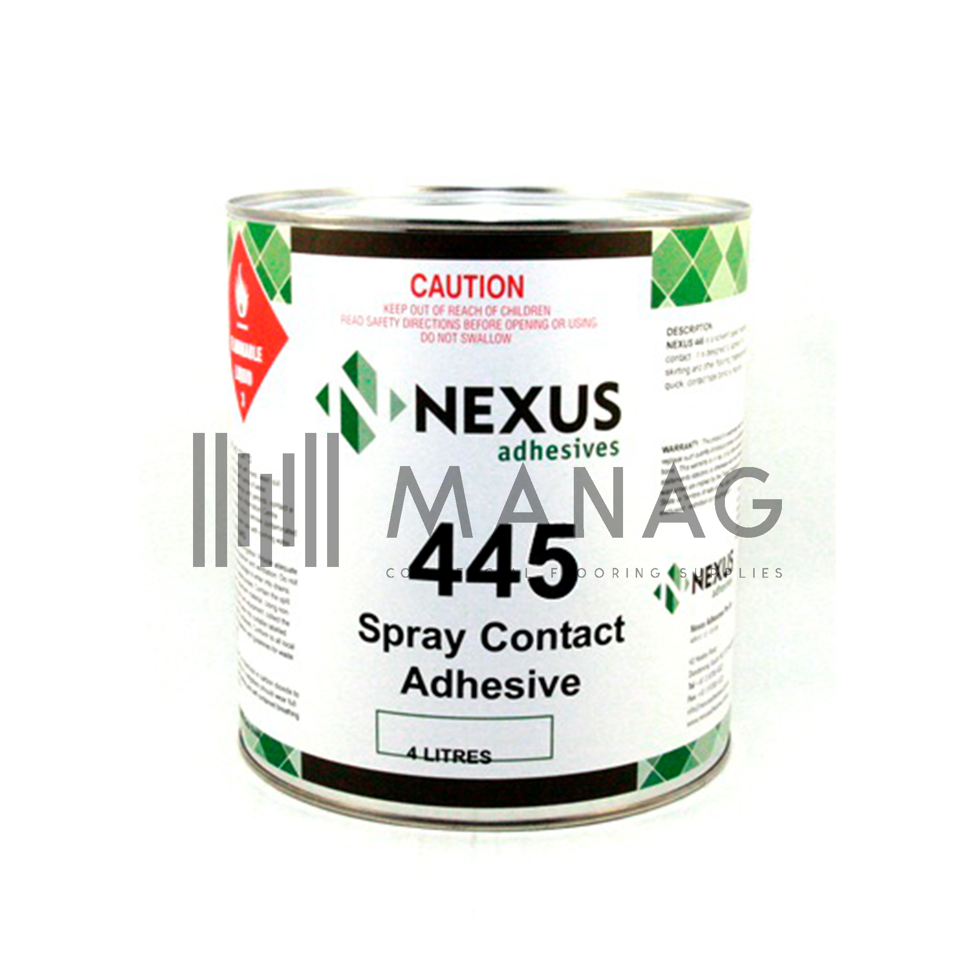 Nexus 445 20L Spray Contact Adhesive – Manag Distributors
