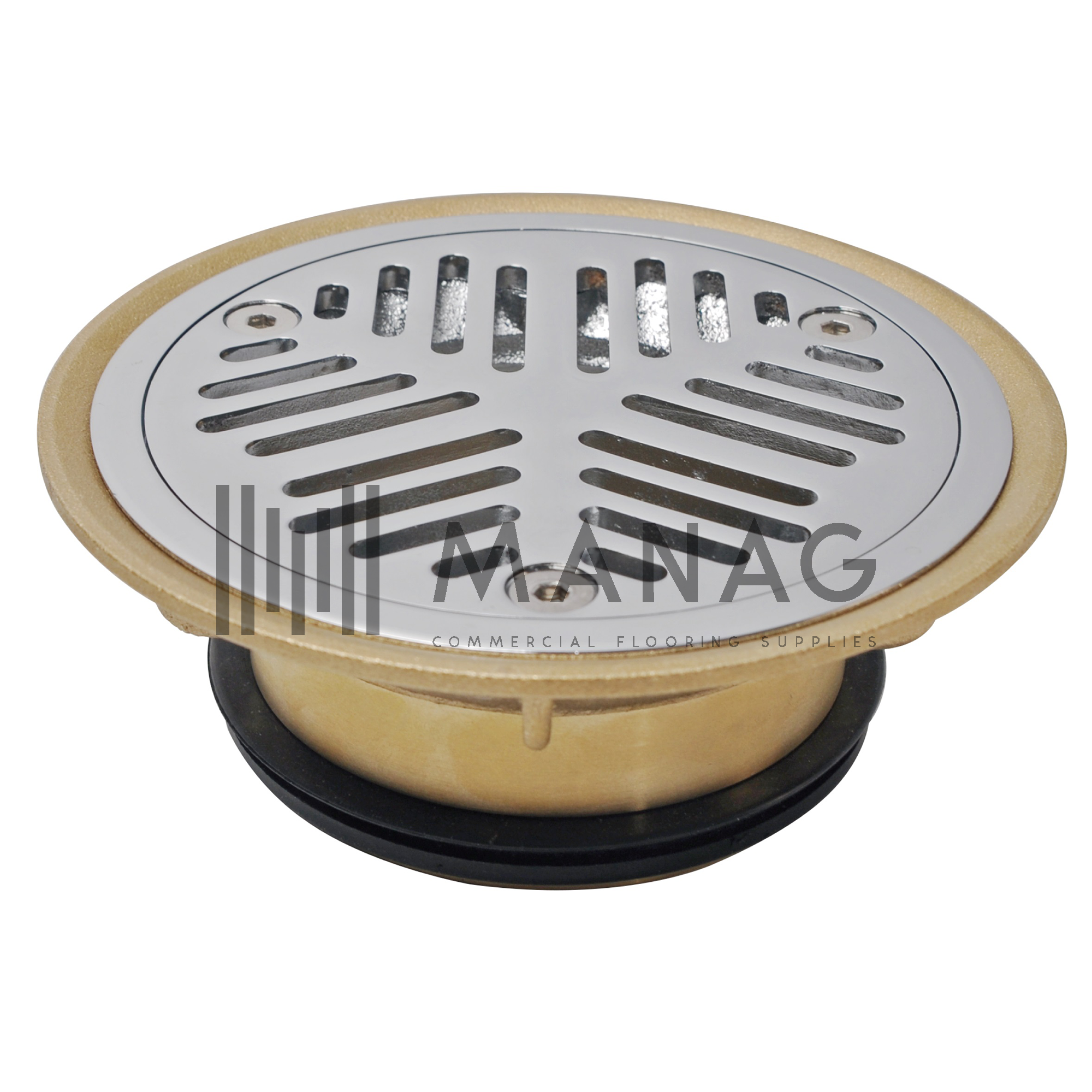 Vinyl Floor Drain Round 150mm – Manag Distributors