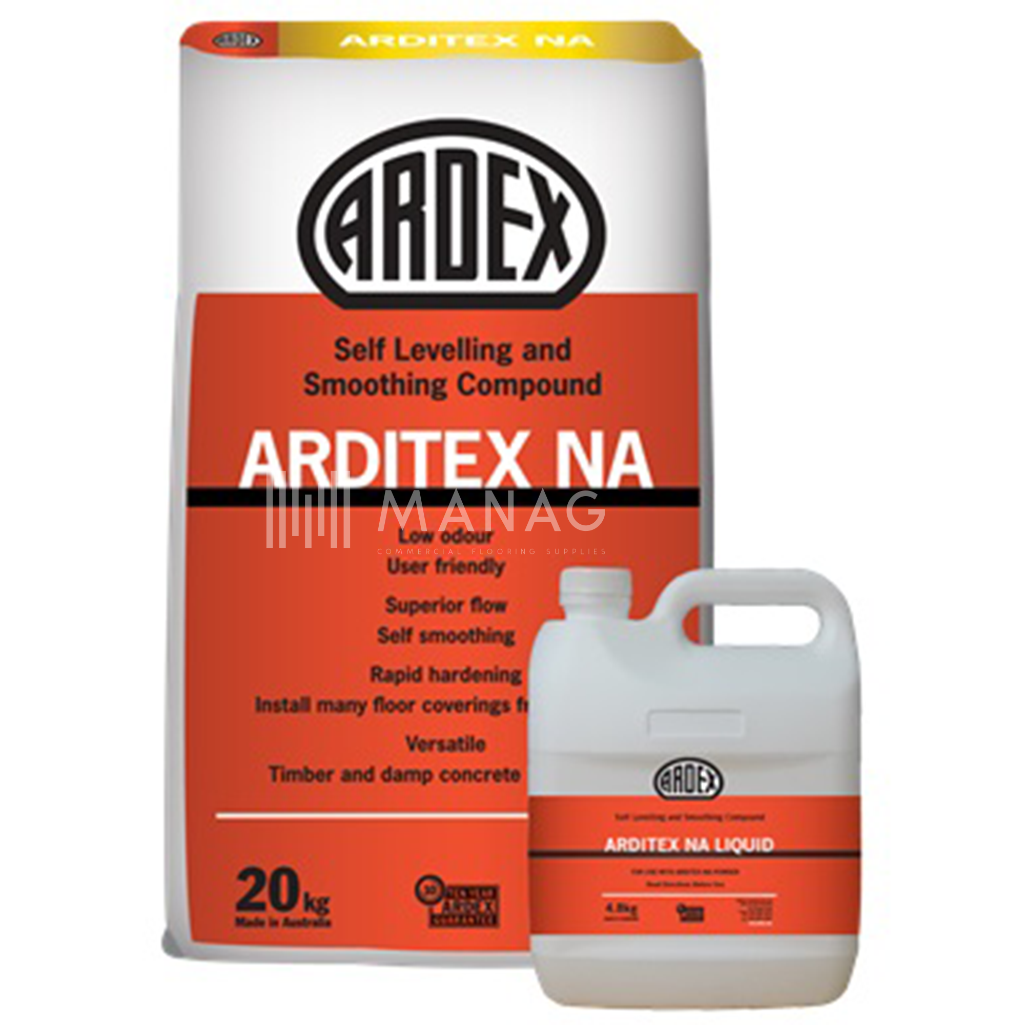 Arditex NA Kit 24.4kg Self levelling and Smoothing Compound – Manag ...