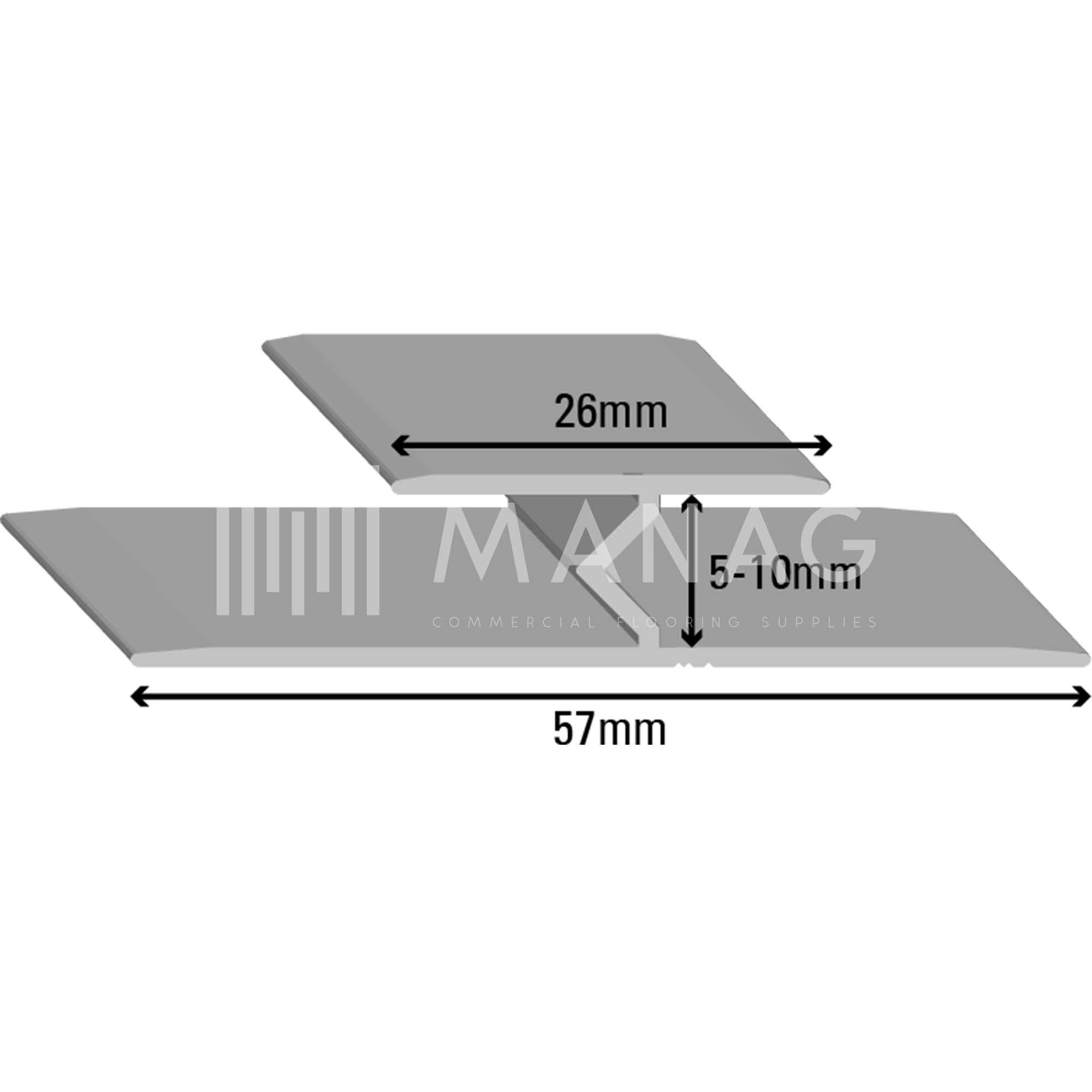5mm-10mm Double-Z Expansion Trim – Manag Distributors
