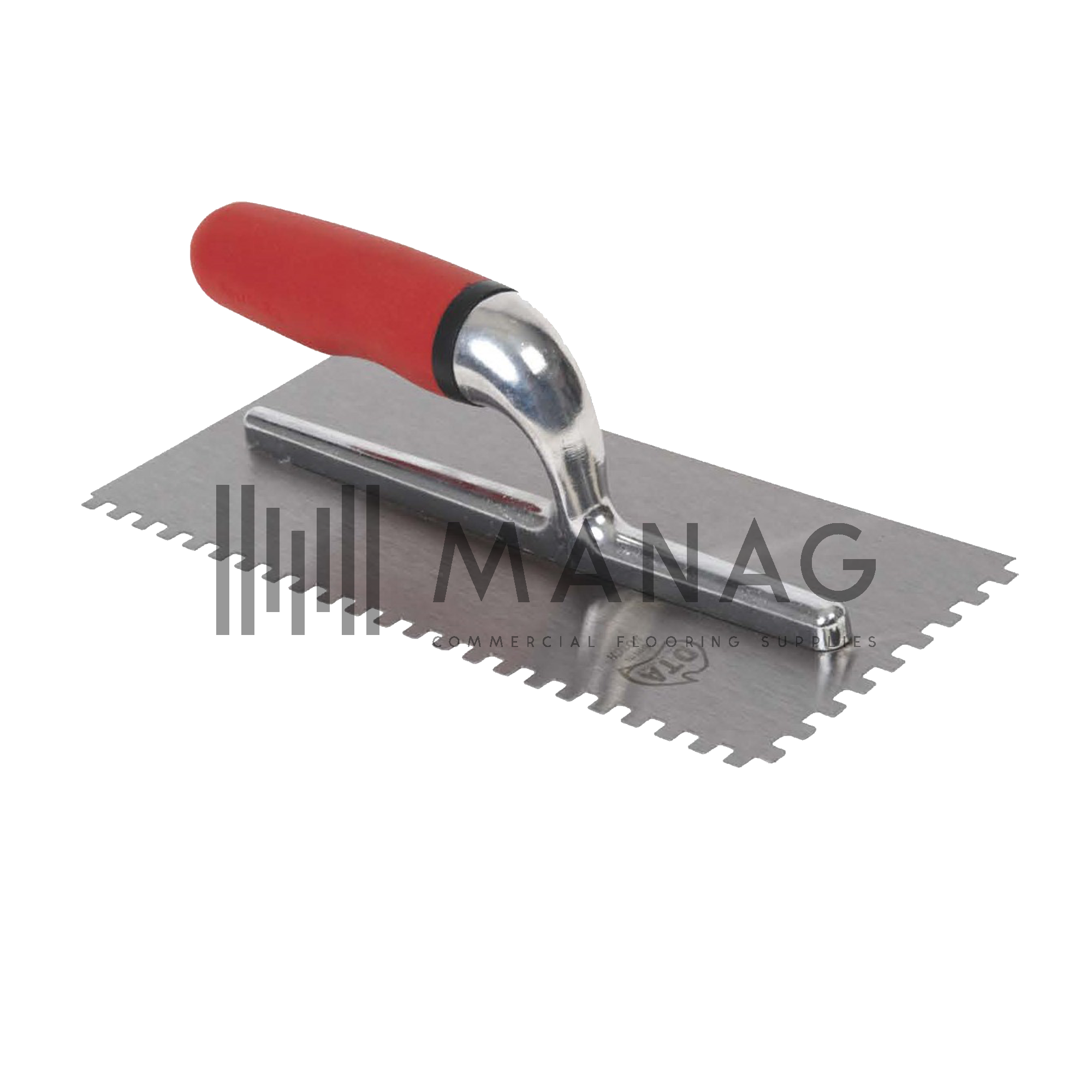 4mm V-Notch Stainless Steel Adhesive Trowel – Manag Distributors