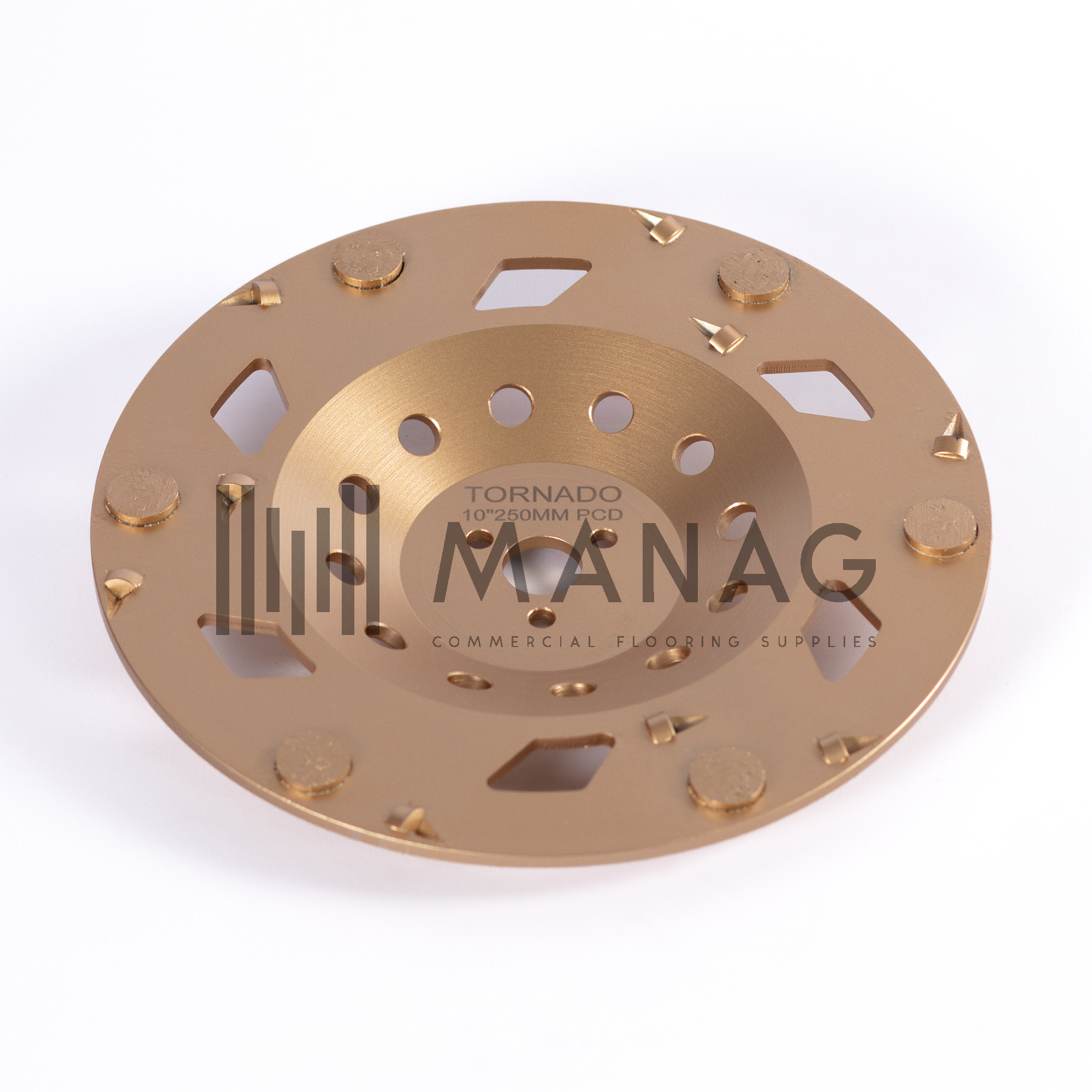 10" 250mm Grinding Cup Wheel x 6 PCD + TCT Segment – Manag Distributors