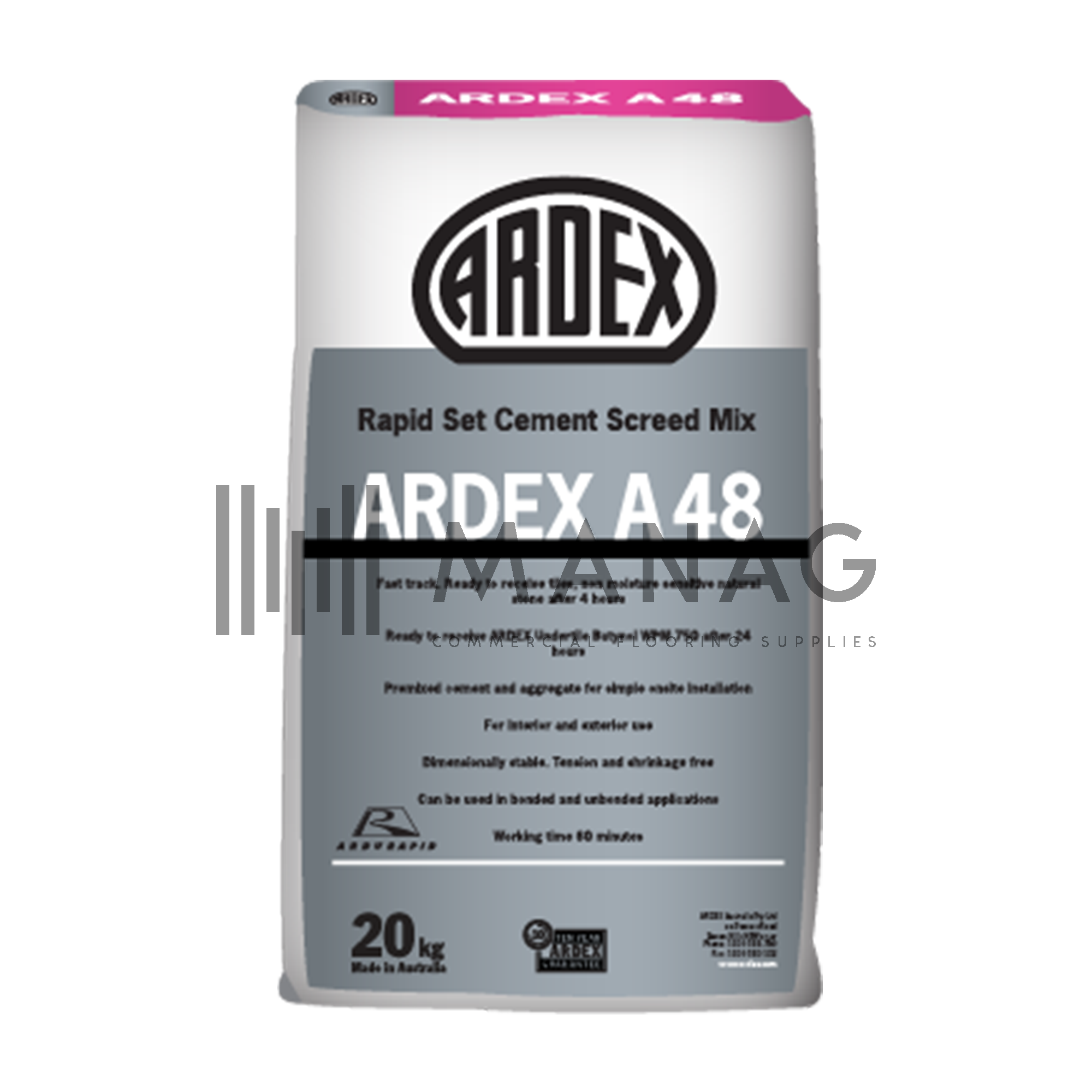 A48 Rapid Set Screed Cement – Manag Distributors